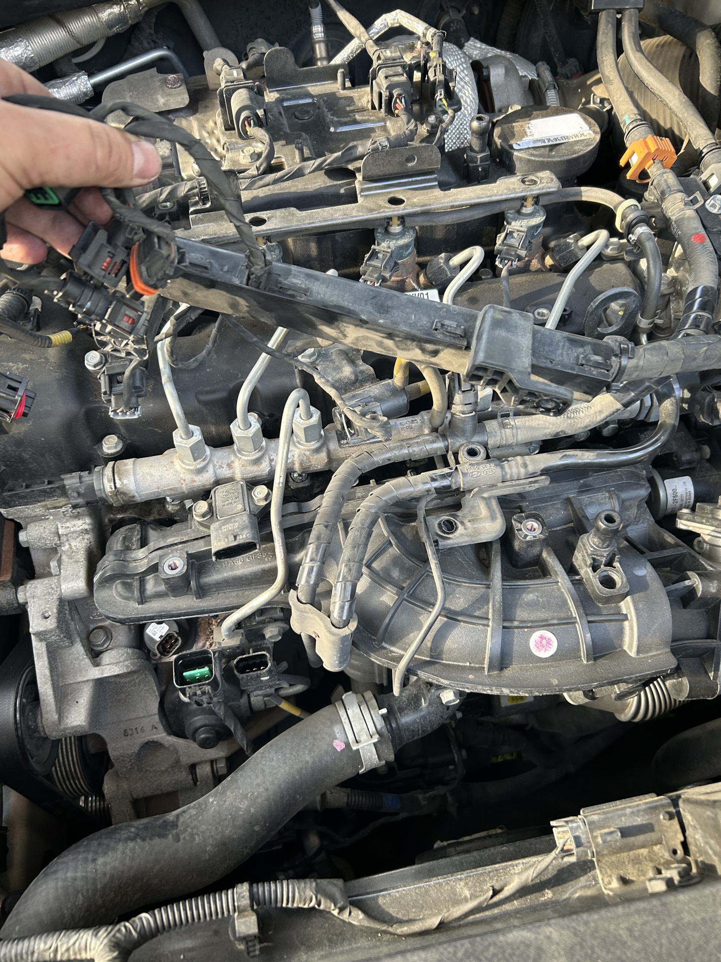 Подготовка к зиме. Часть первая. Свечи накала. — Hyundai Tucson (TL), 2 ...