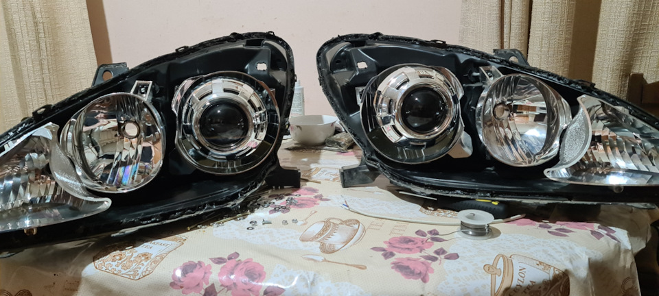 Процесс пошёл! Ставлю Bi-Led — Lexus ES (XV30), 3,3 л, 2003 года ...