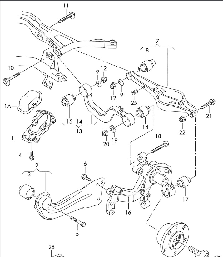 Подвеска. H&R. SACHS. — Volkswagen Golf Mk6, 1,4 л, 2012 года ...