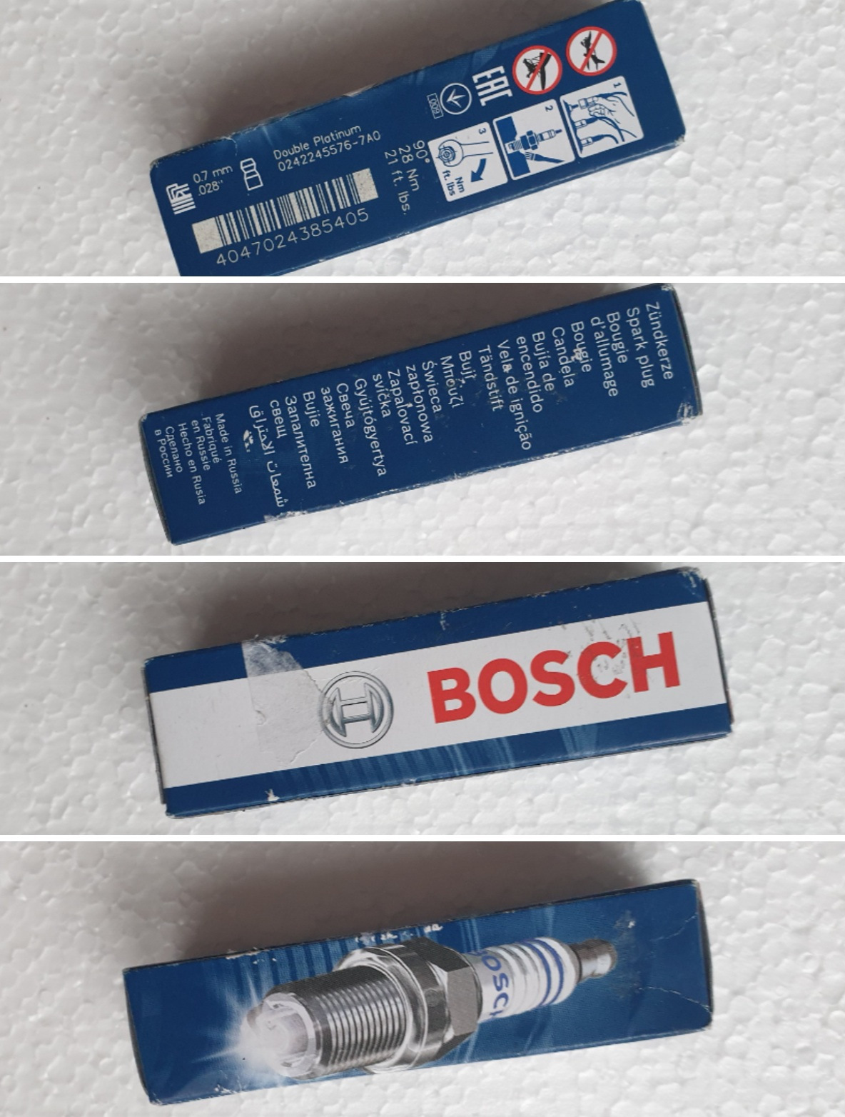 Bosch 0242245576 Сделано в России — Skoda Yeti, 1,8 л, 2016 года ...