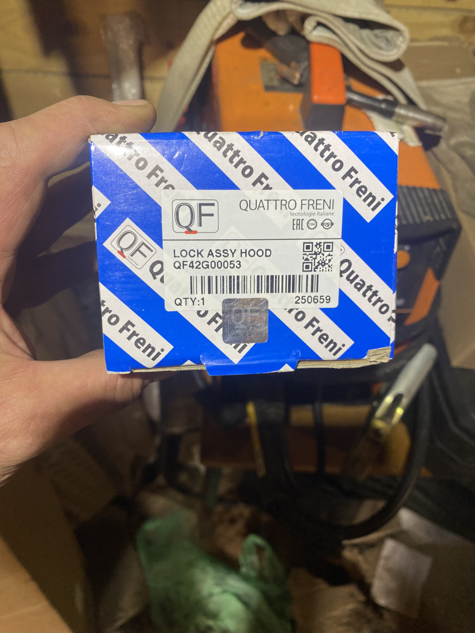 QF42G00053 Замок капота Quattro Freni | Запчасти на DRIVE2