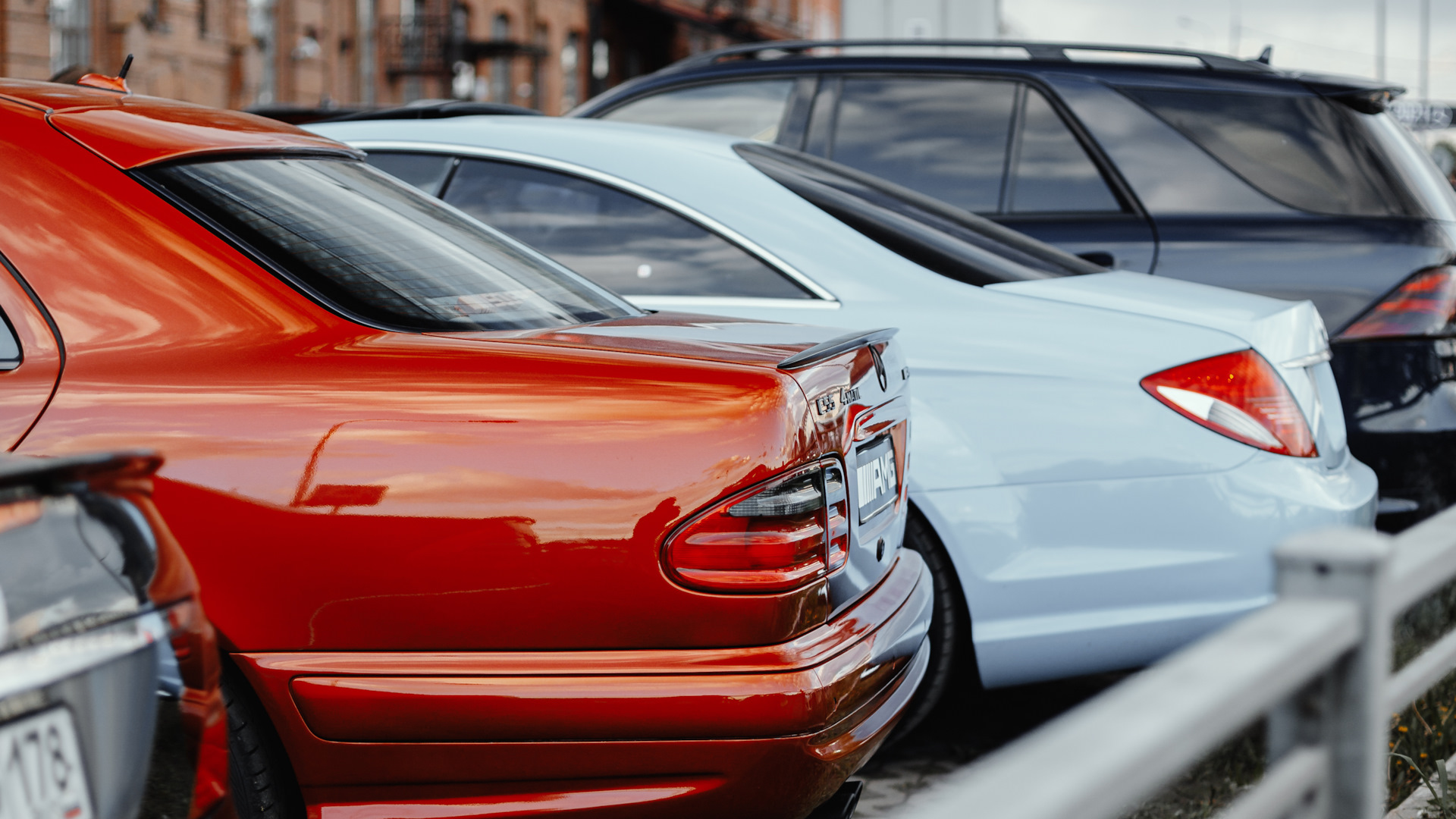 Mercedes-Benz E-Class (W210) 5.4 бензиновый 2001 | - SOLAR ORANGE E55 ...