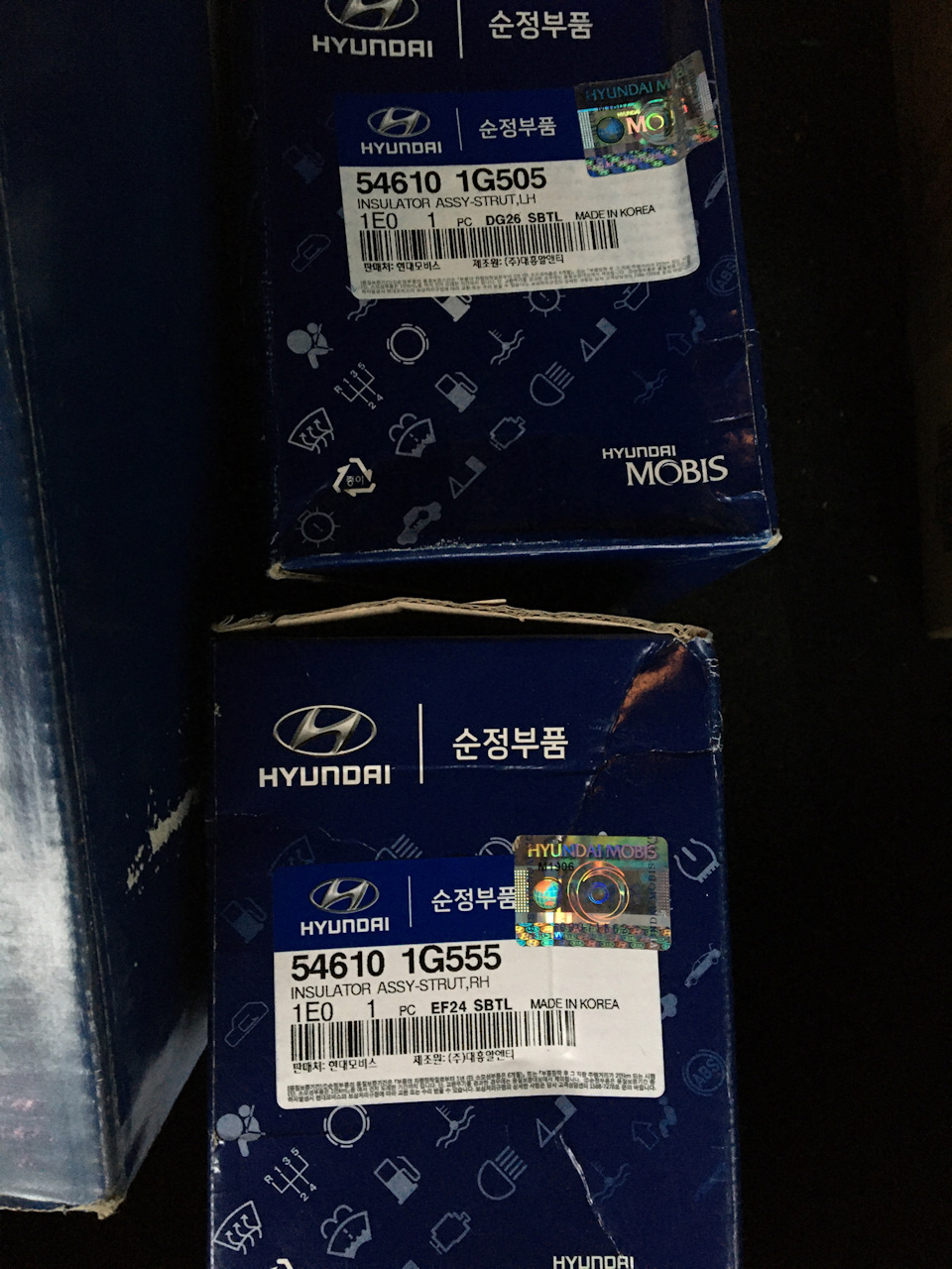 546101G555 Опора стойки амортизатора KIA HYUNDAI | Запчасти на DRIVE2