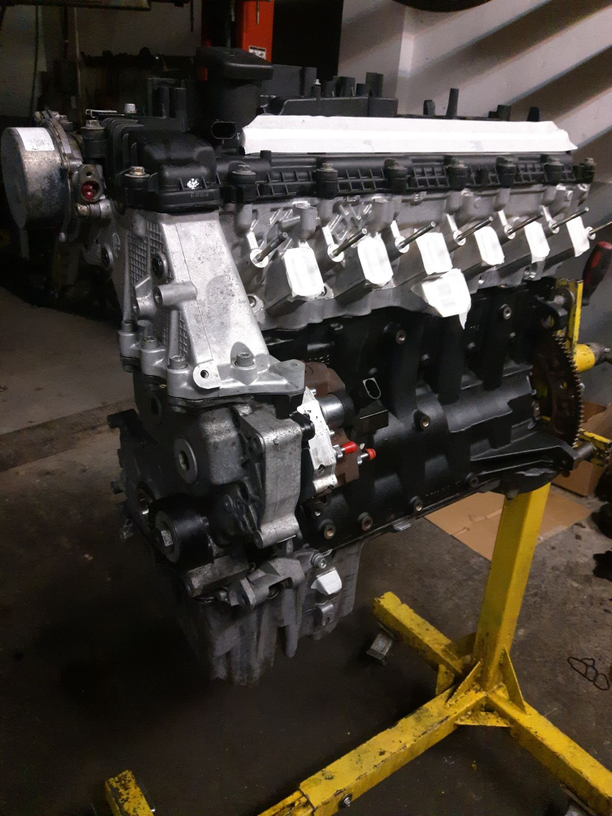 SWAP мотора M57D30T1 TOP +переборка мотора часть 1 — BMW 5 series (E34 ...