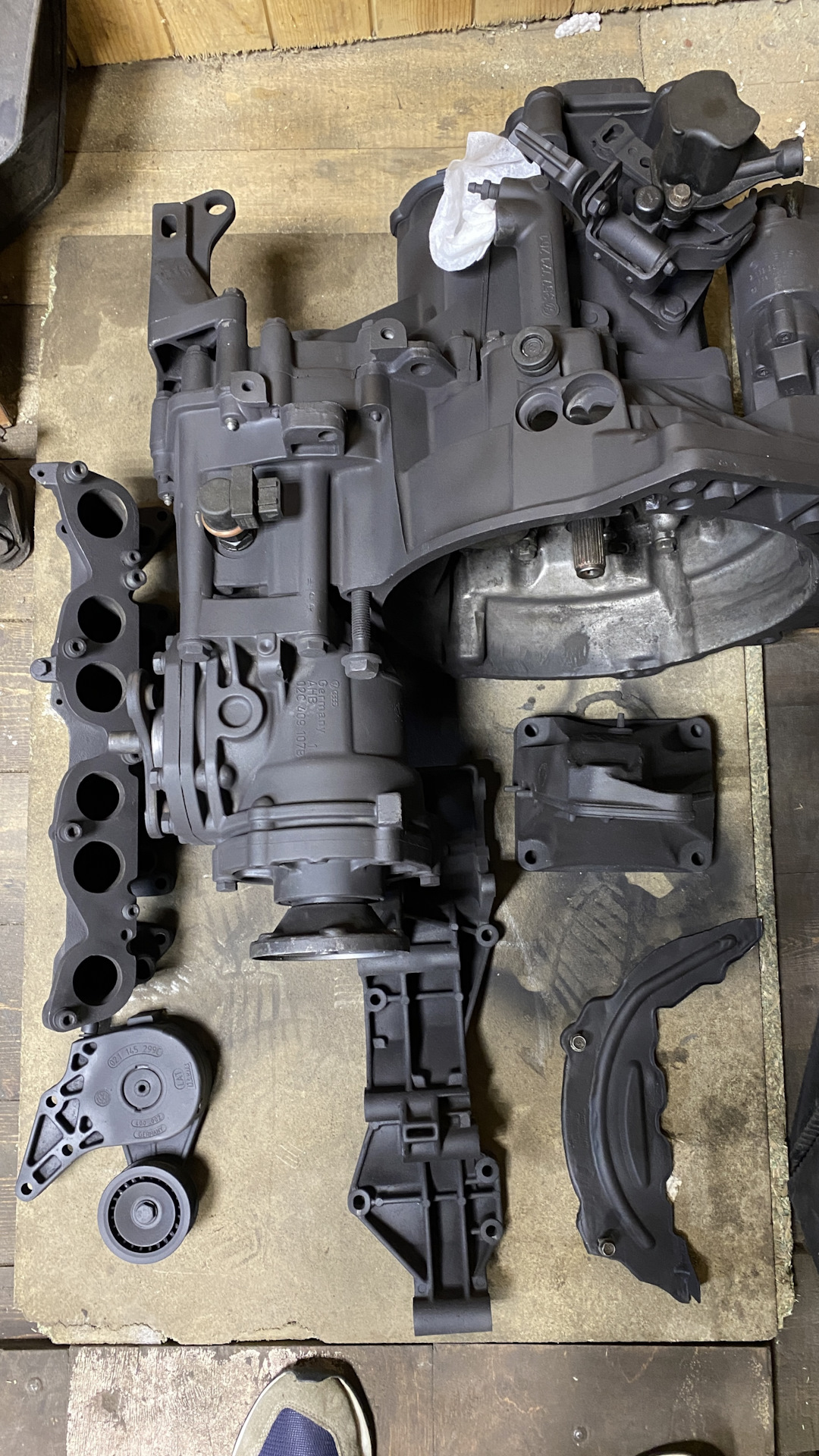 Пескоструйная обработка и покраска — Volkswagen Golf GTI Mk3, 2,9 л ...