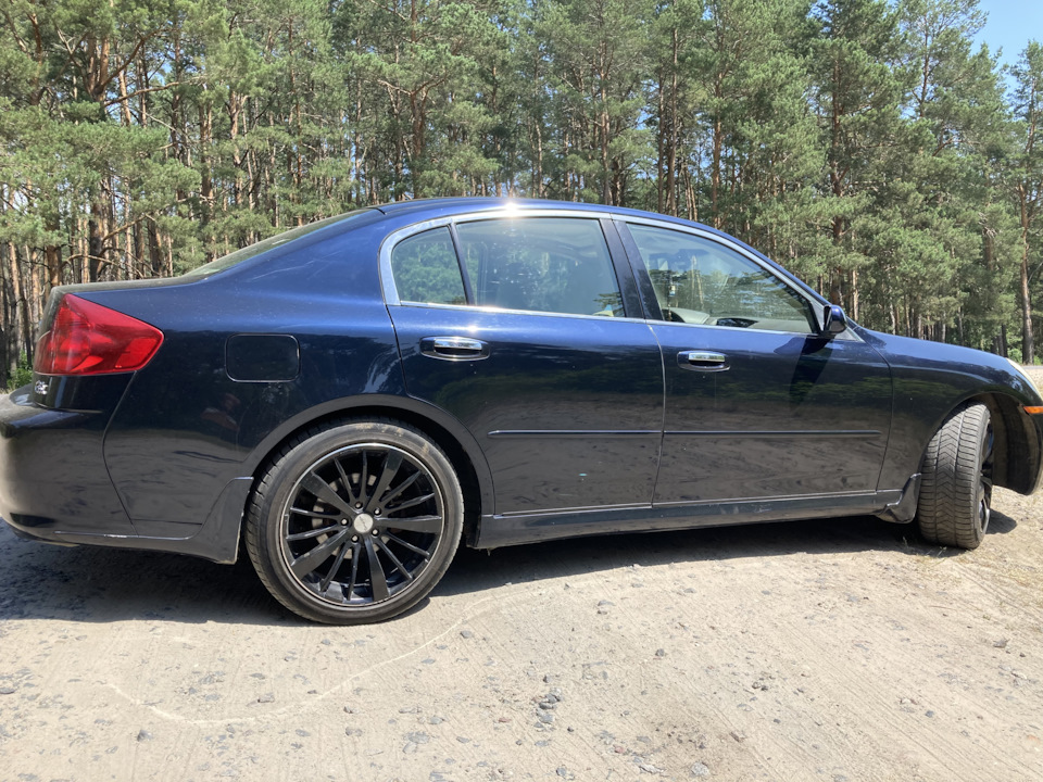 Tomason R19 — Infiniti G35 Sedan (V35), 3,5 л, 2005 года | колёсные ...