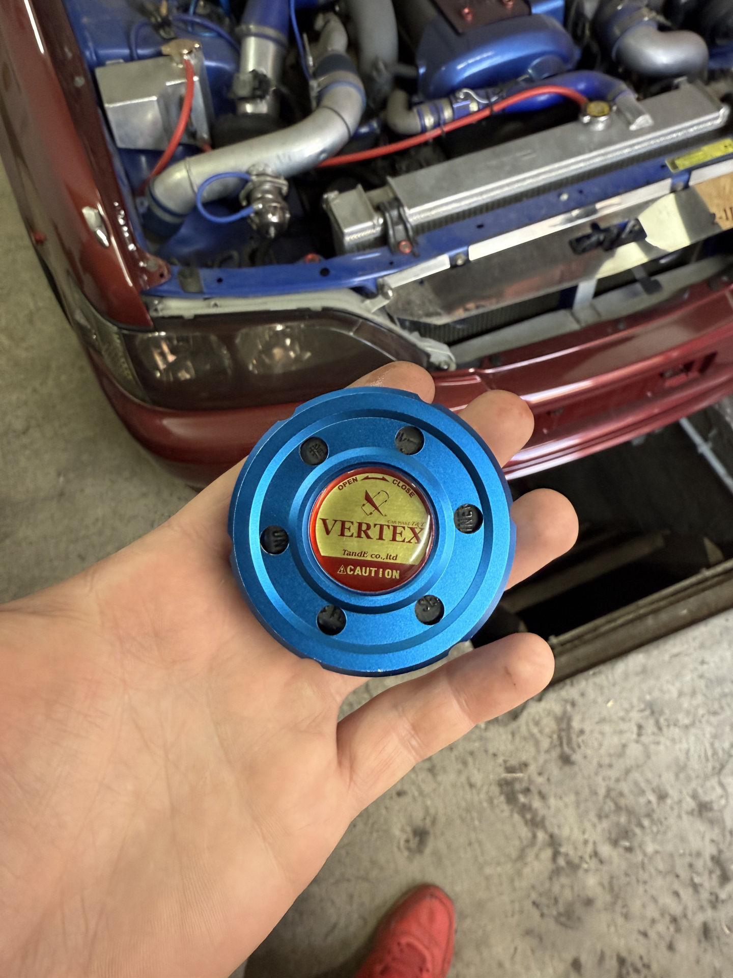 Крышка Vertex — Toyota Cresta (100), 2,5 л, 1996 года | аксессуары | DRIVE2