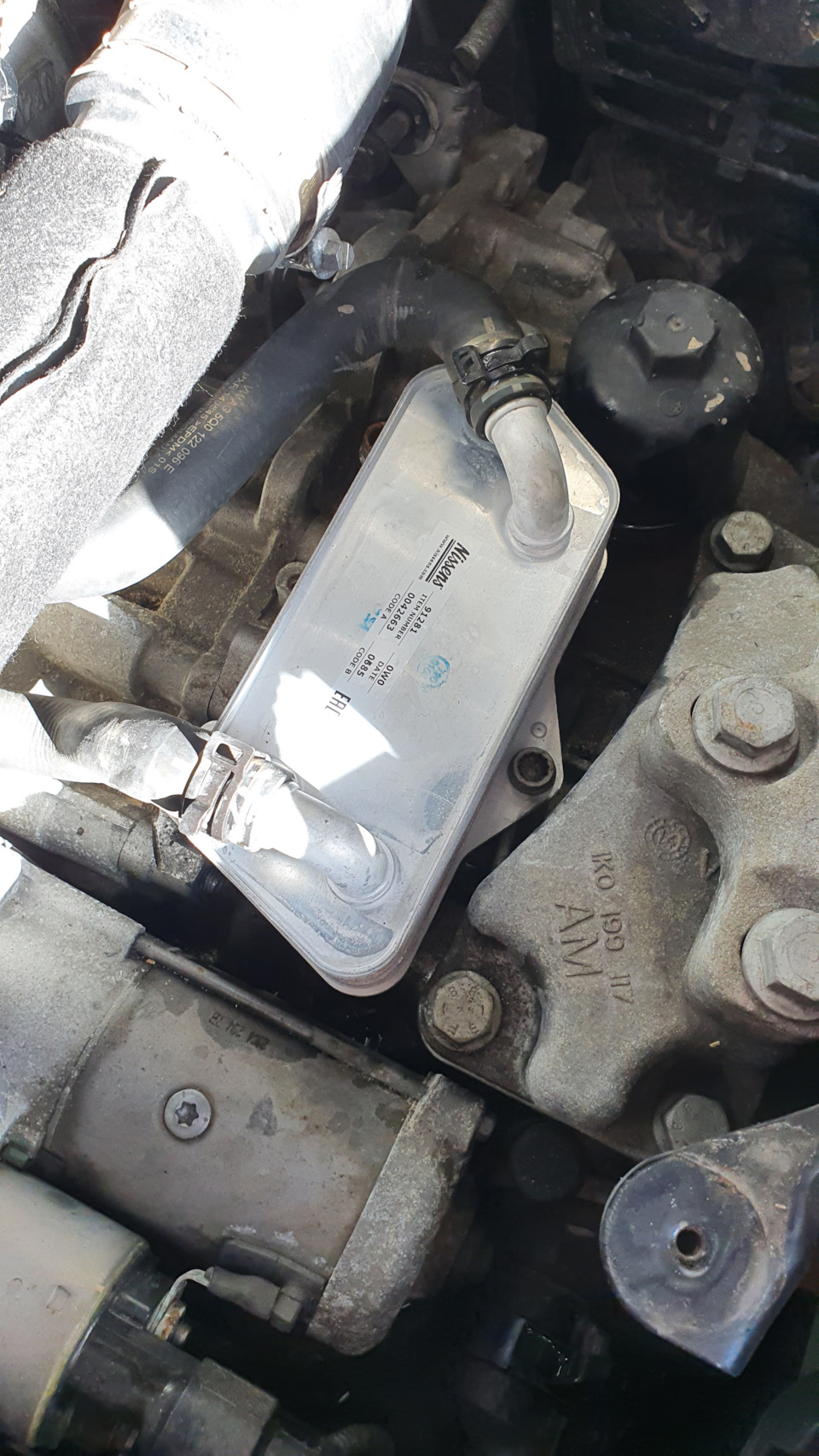 Замена теплообменников, прюжин — Volkswagen Golf Mk7, 2 л, 2014 года ...