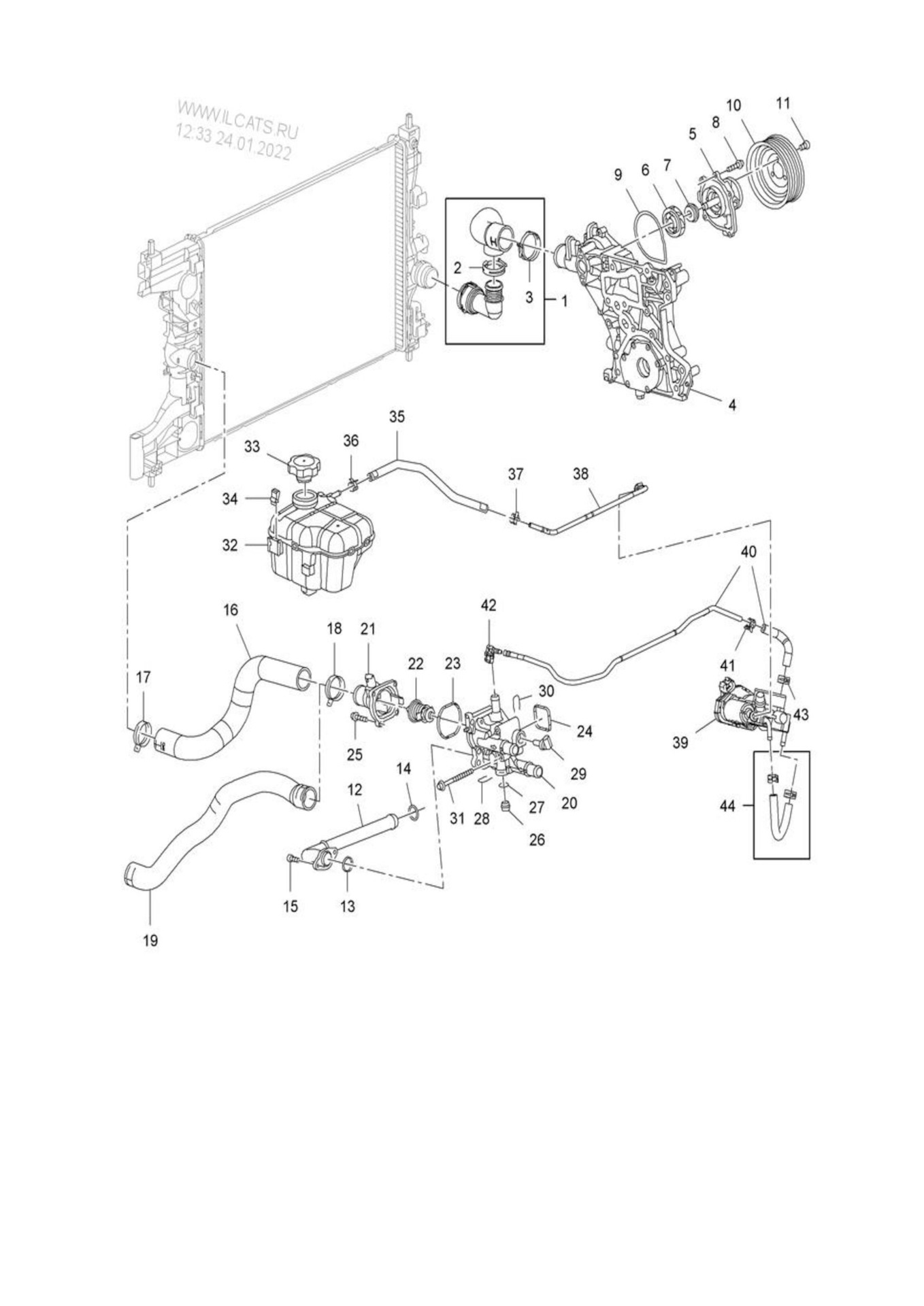 Список запчастей для Z18XER — Chevrolet Orlando (1G), 1,8 л, 2011 года ...