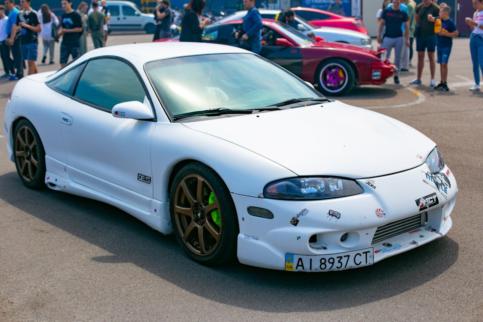 Летний слёт JDM.in.ua — Mitsubishi Eclipse (2G), 2 л, 1997 года ...
