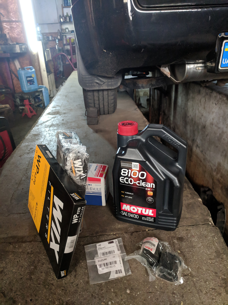 ТО 113 тыс — Suzuki Grand Vitara (2G), 2,7 л, 2007 года | плановое ТО ...