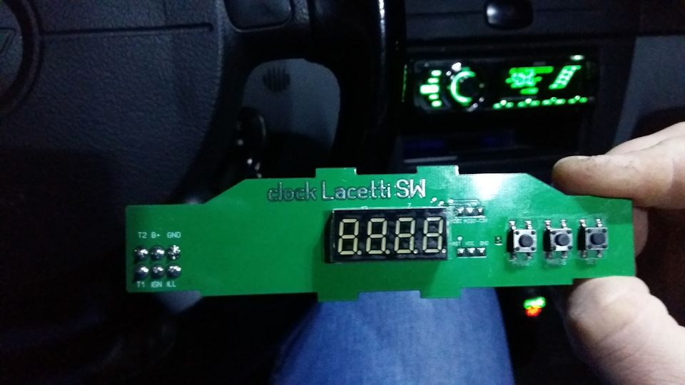 23. Clock Lacetti SW — Chevrolet Lacetti SW, 1,6 л, 2012 года ...