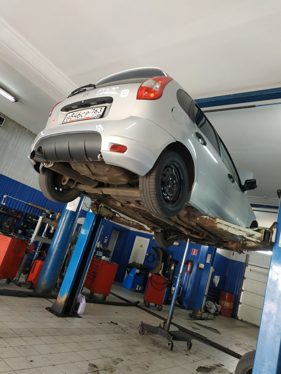 Замена Внутренней Гранаты И Сальника — Lada Калина Спорт (1G), 1,6 л ...