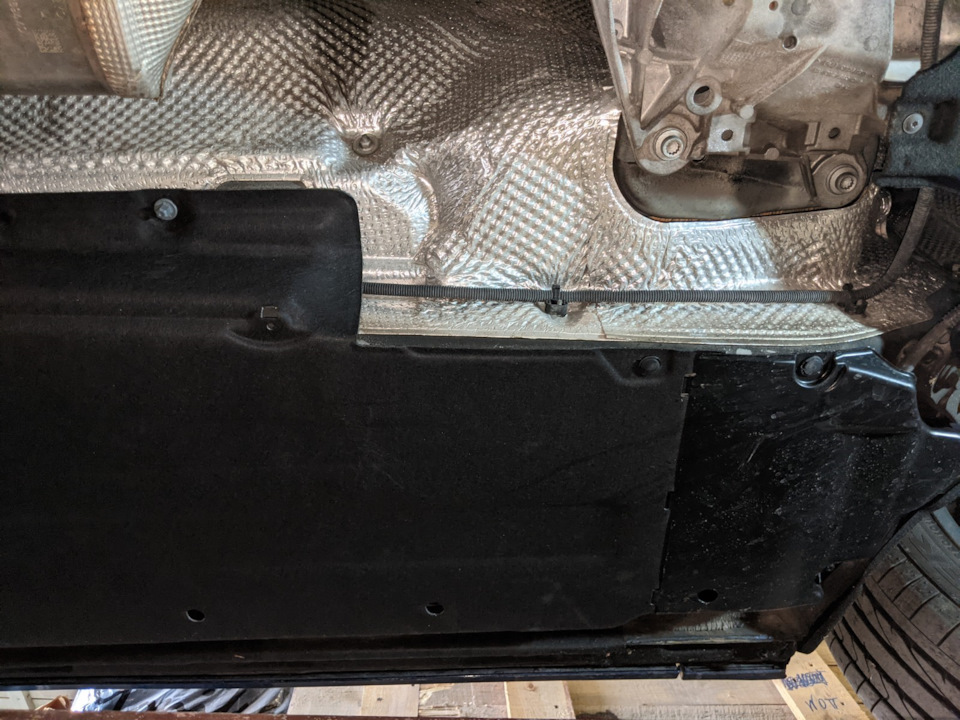 11. ТО. Облицовка днища + Масло АКПП + Слив Adblue — Audi Q5 (1G), 3 л ...