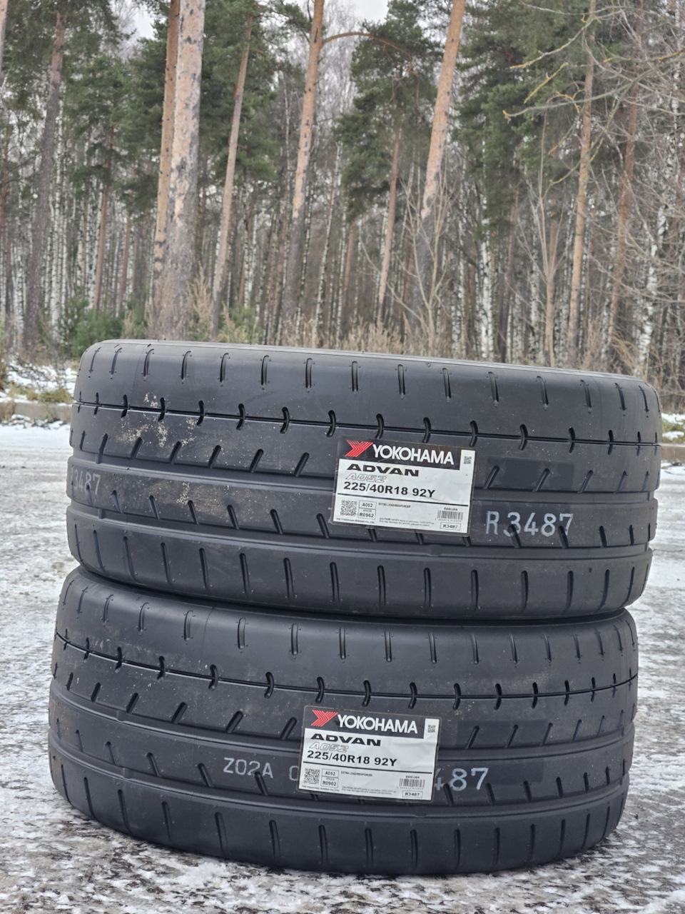 Зацеп для сезона 2025. advan a052 — Volkswagen Golf GTI Mk5, 2 л, 2007 ...