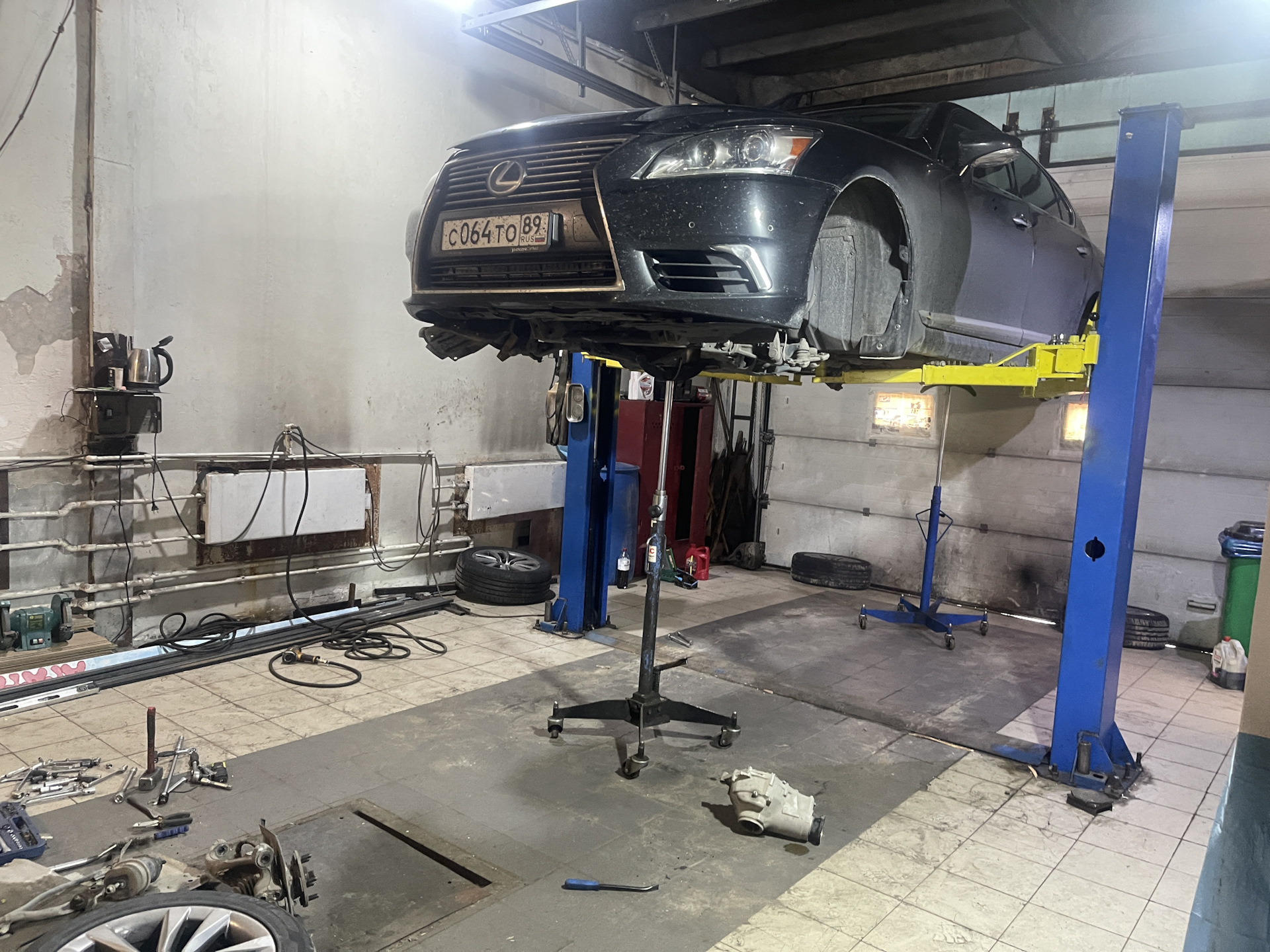 Возвращение на редуктора 460 awd — Lexus LS (USF40/41), 4,6 л, 2012 ...