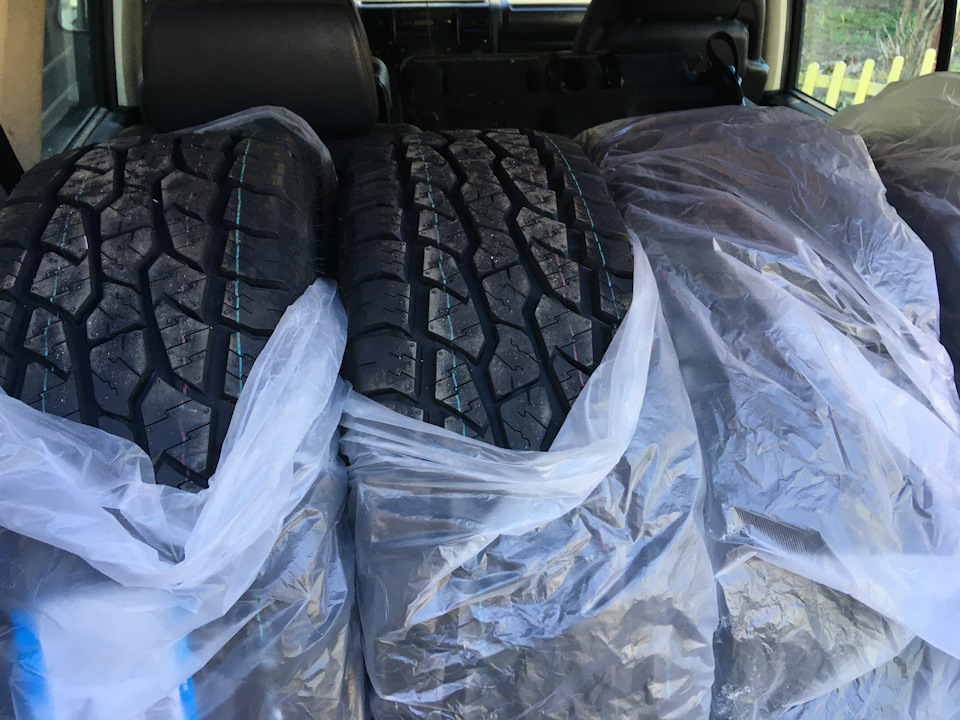 Triangle TR292 245/70/R16 — Land Rover Discovery II, 2,5 л, 2003 года ...