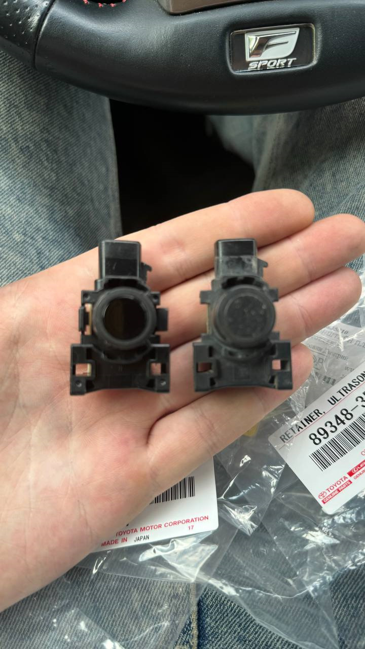 Замена передних парктроников — Lexus IS III, 2,5 л, 2013 года ...