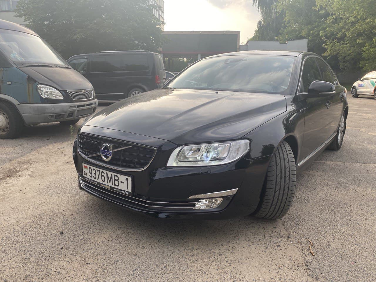 63. Рестайлинг переднего бампера 2014MY — Volvo S80 (2G), 1,6 л, 2013 ...
