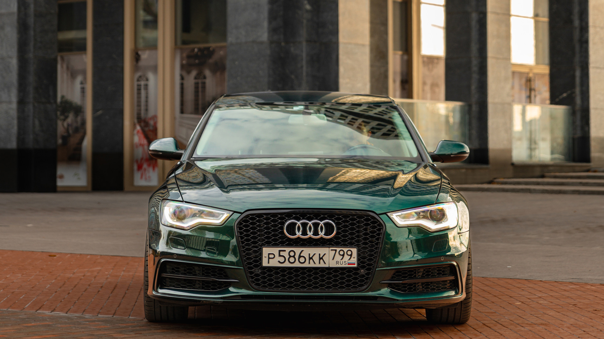 Audi A6 (C7) 3.0 бензиновый 2013 | British Racing Green 3.0 на DRIVE2