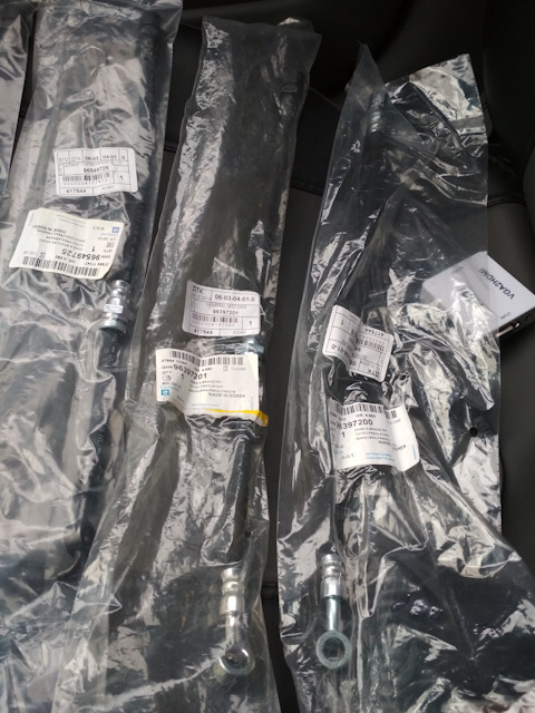 96549725 Шланг тормозной задний левый / Chevrolet Lacetti 03~ GM ...