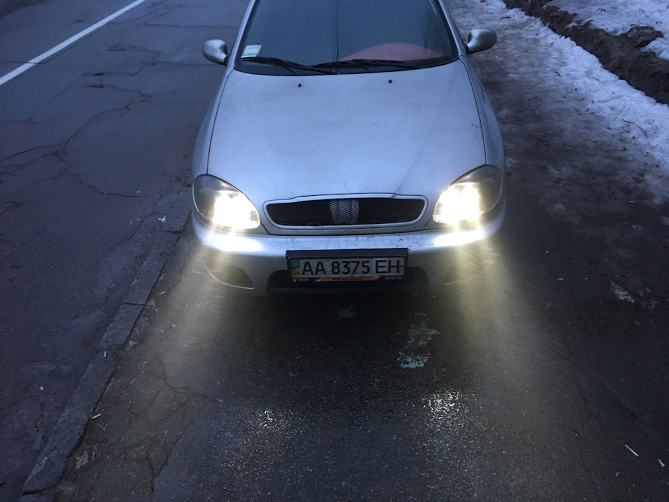 Эксклюзивные фары ланос по цене запчастей — Daewoo Lanos, 1,5 л, 2007 ...