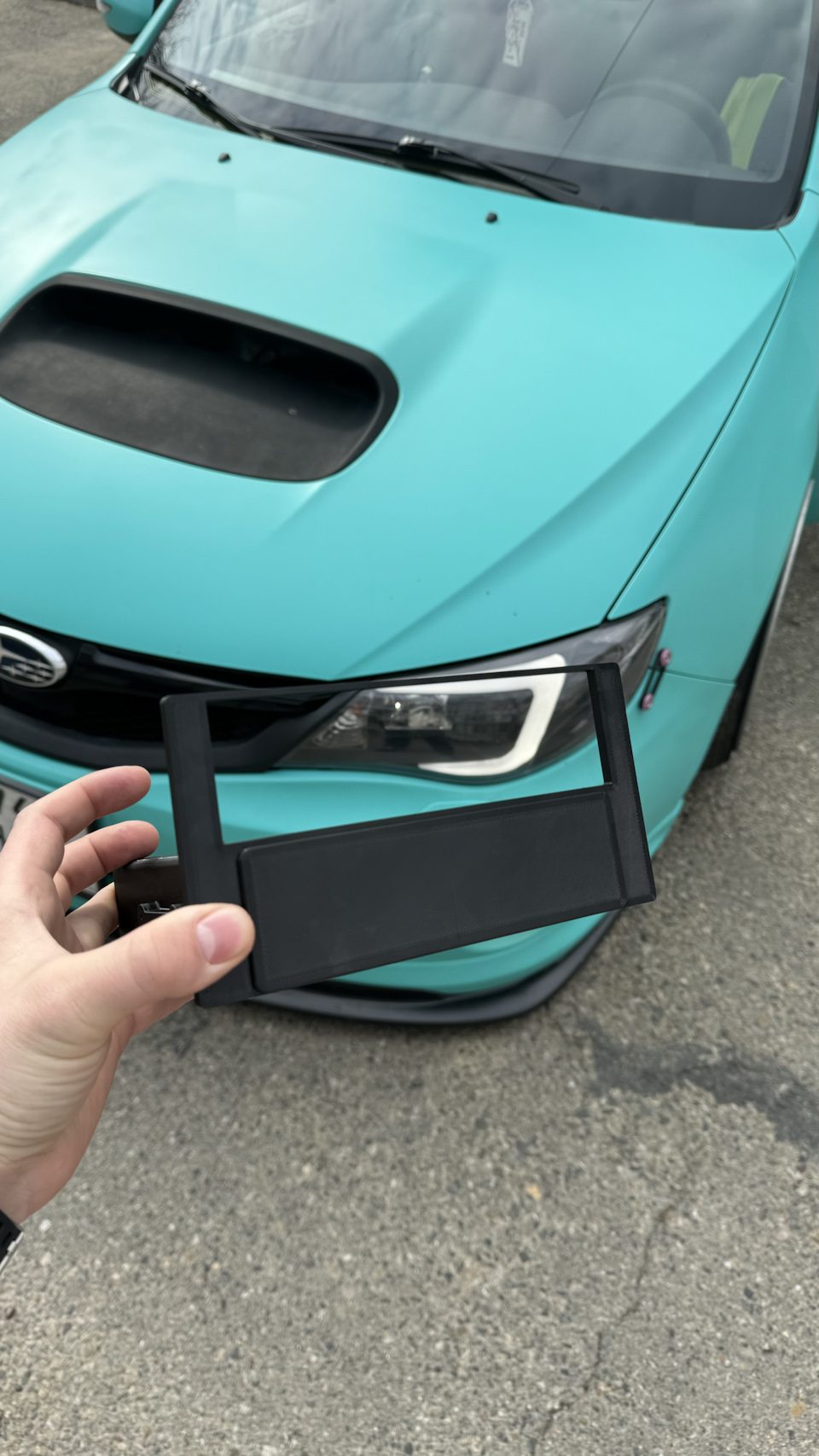 Рамка под 1din + кармашек — Subaru Impreza (GE/GH), 2 л, 2007 года ...