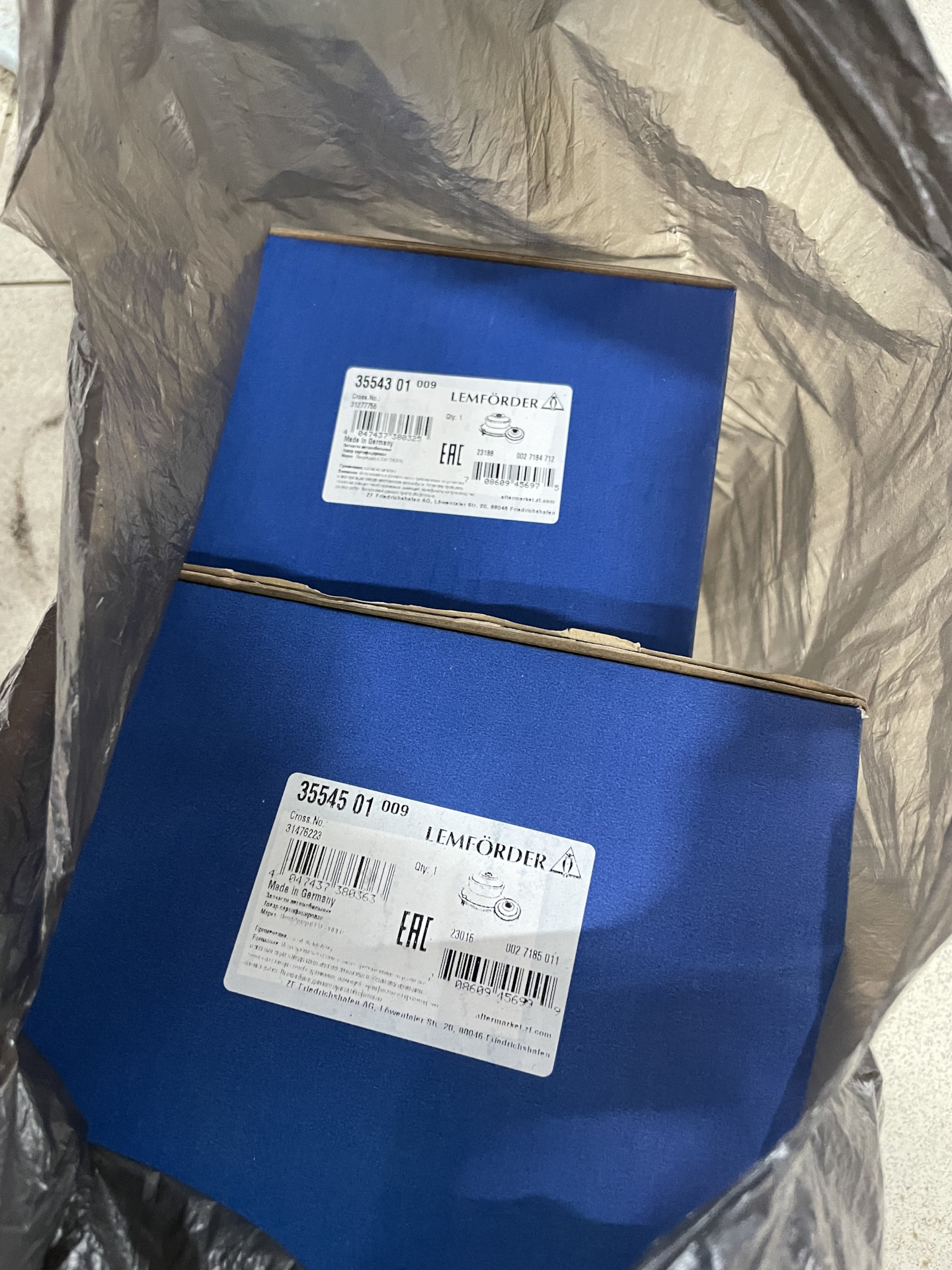 ТО задней подвески — Volvo S80 (2G), 2,5 л, 2006 года | запчасти | DRIVE2