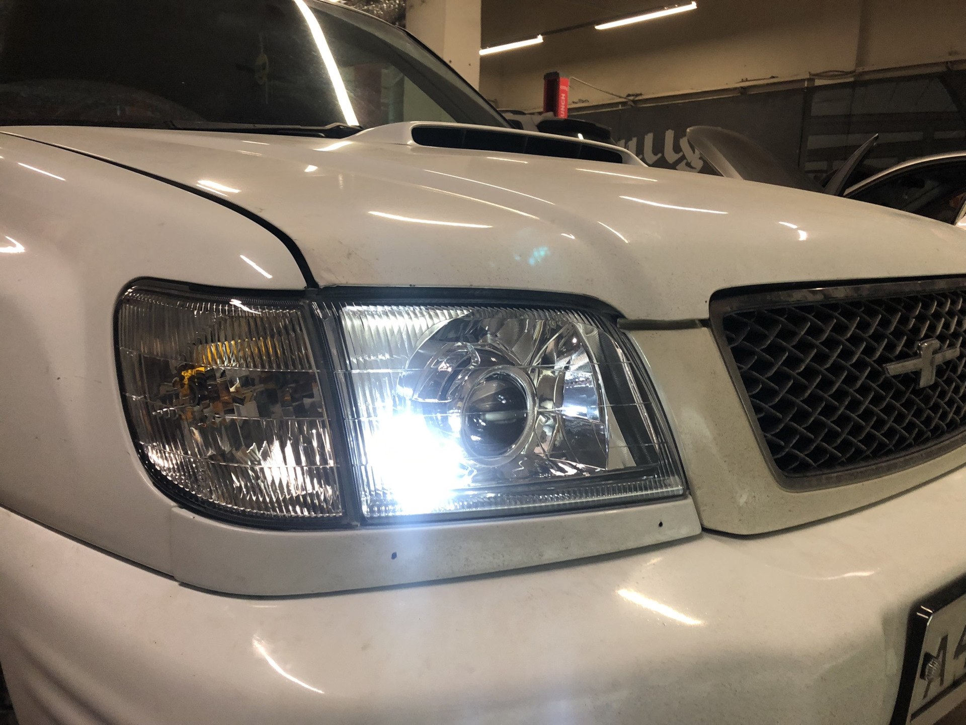 Дневник восстановления Часть 3 — В фары мне LED линзы — Subaru Forester ...