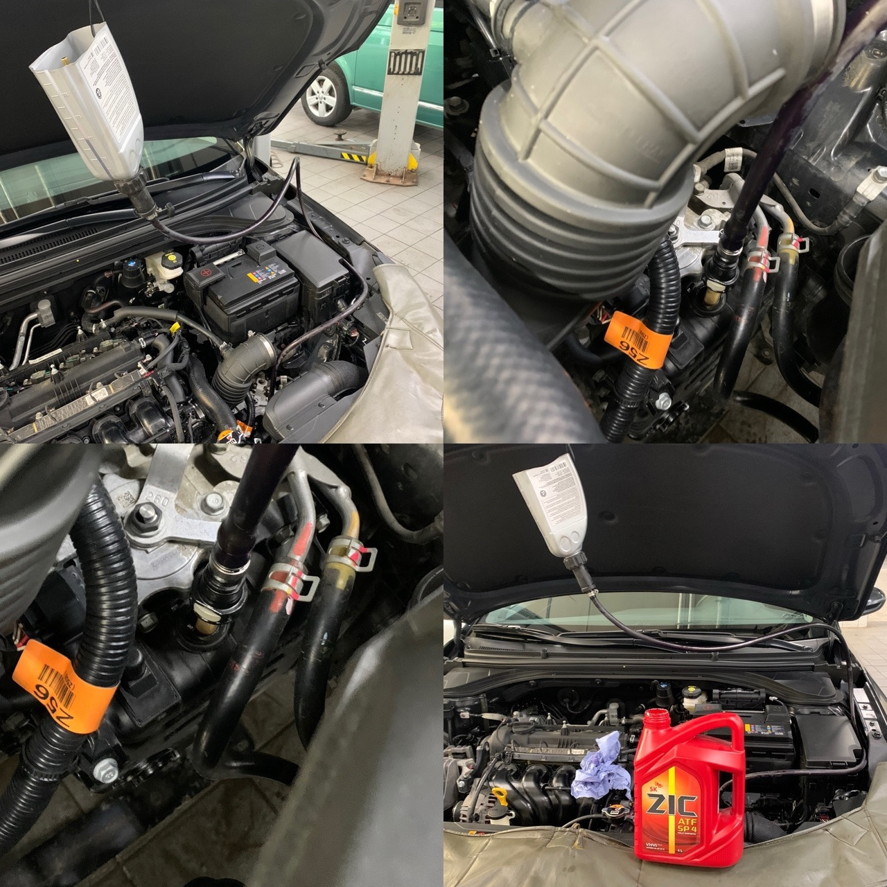 ТО-4, Замена масла акпп, антифриза — Hyundai Elantra (6G), 1,6 л, 2020 ...