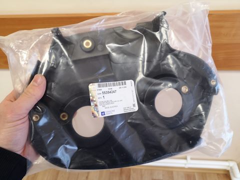 55354247 Защитный кожух ремня грм GM | Запчасти на DRIVE2