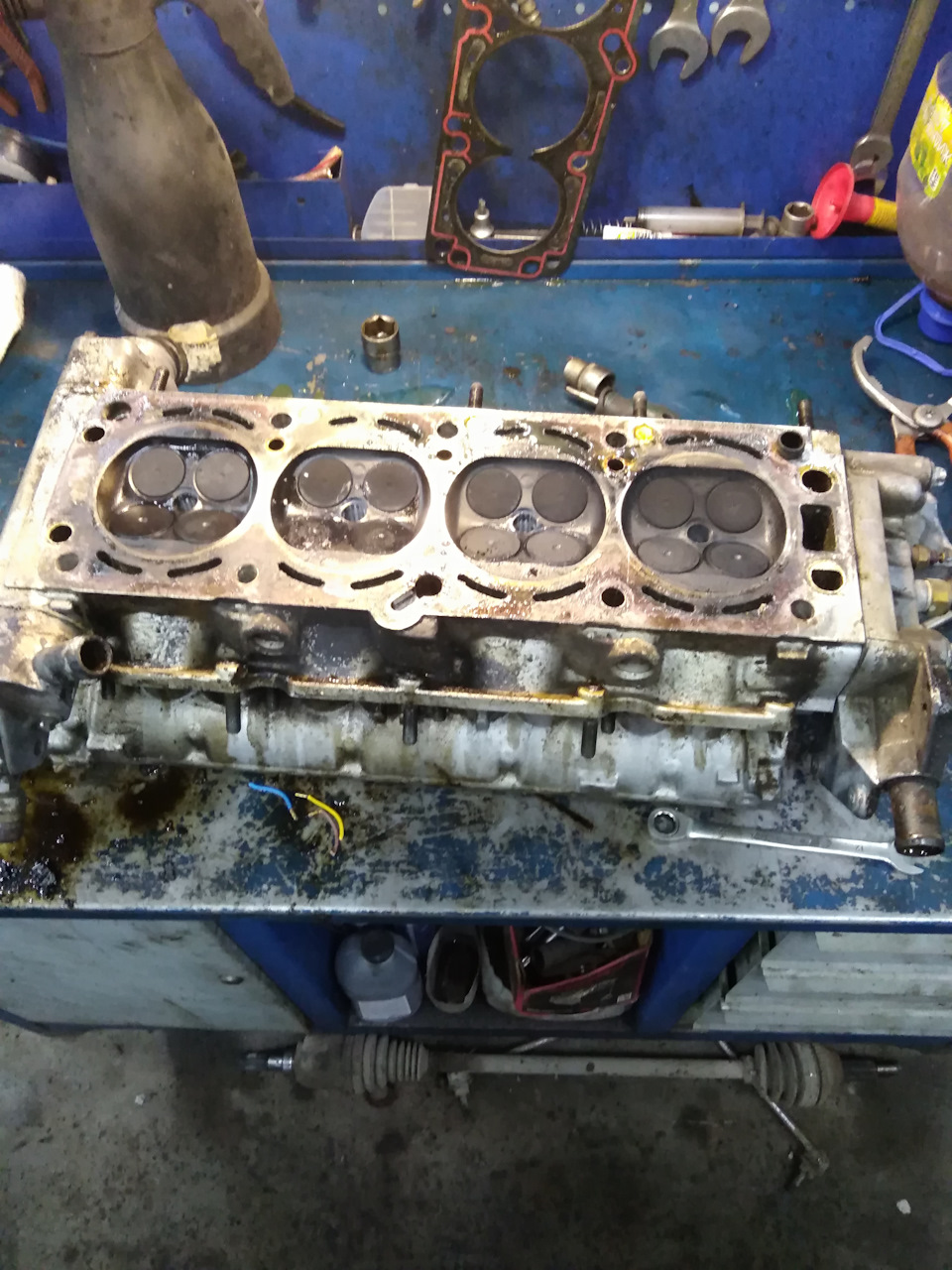 Замена прокладки ГБЦ — Chevrolet Evanda, 2 л, 2003 года | поломка | DRIVE2