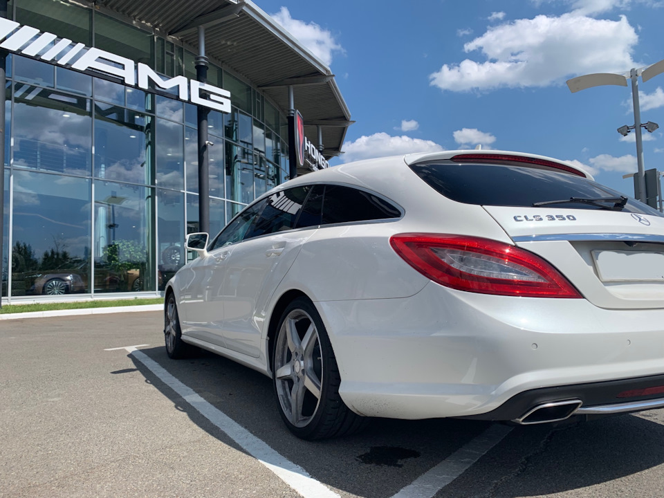 Замена опор ДВС и КП — Mercedes-Benz CLS Shooting Brake (X218), 3,5 л ...