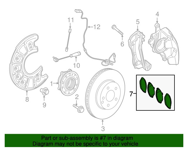 A0004204900 Комплект колодок тормозных Mercedes | Запчасти на DRIVE2