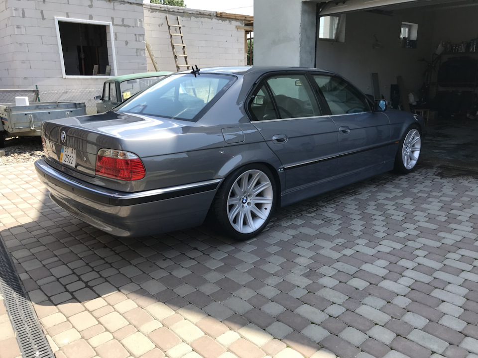 Реставрация. Американ лук. Койловеры BC racing — BMW 7 series (E38), 3 л, 2001 года | кузовной ...