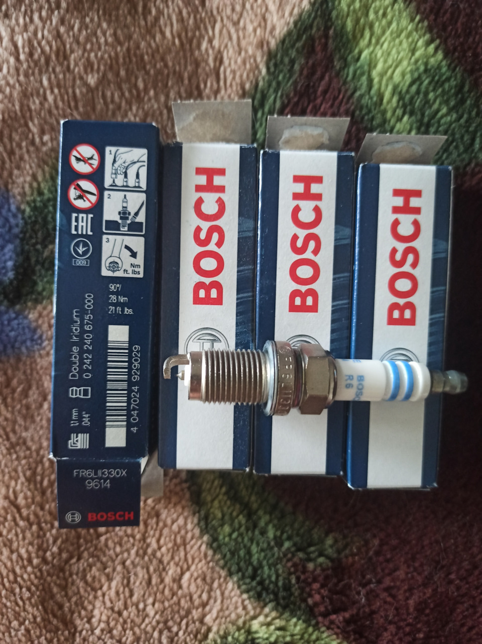 FR6LII330X Свеча зажигания BOSCH | Запчасти на DRIVE2