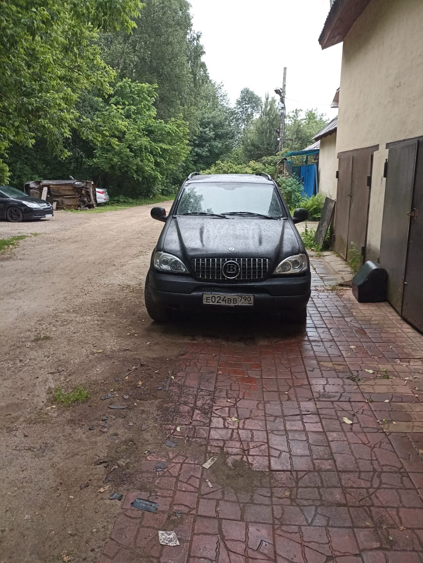 Новые фары — Mercedes-Benz M-Class (W163), 3,2 л, 2001 года | тюнинг ...