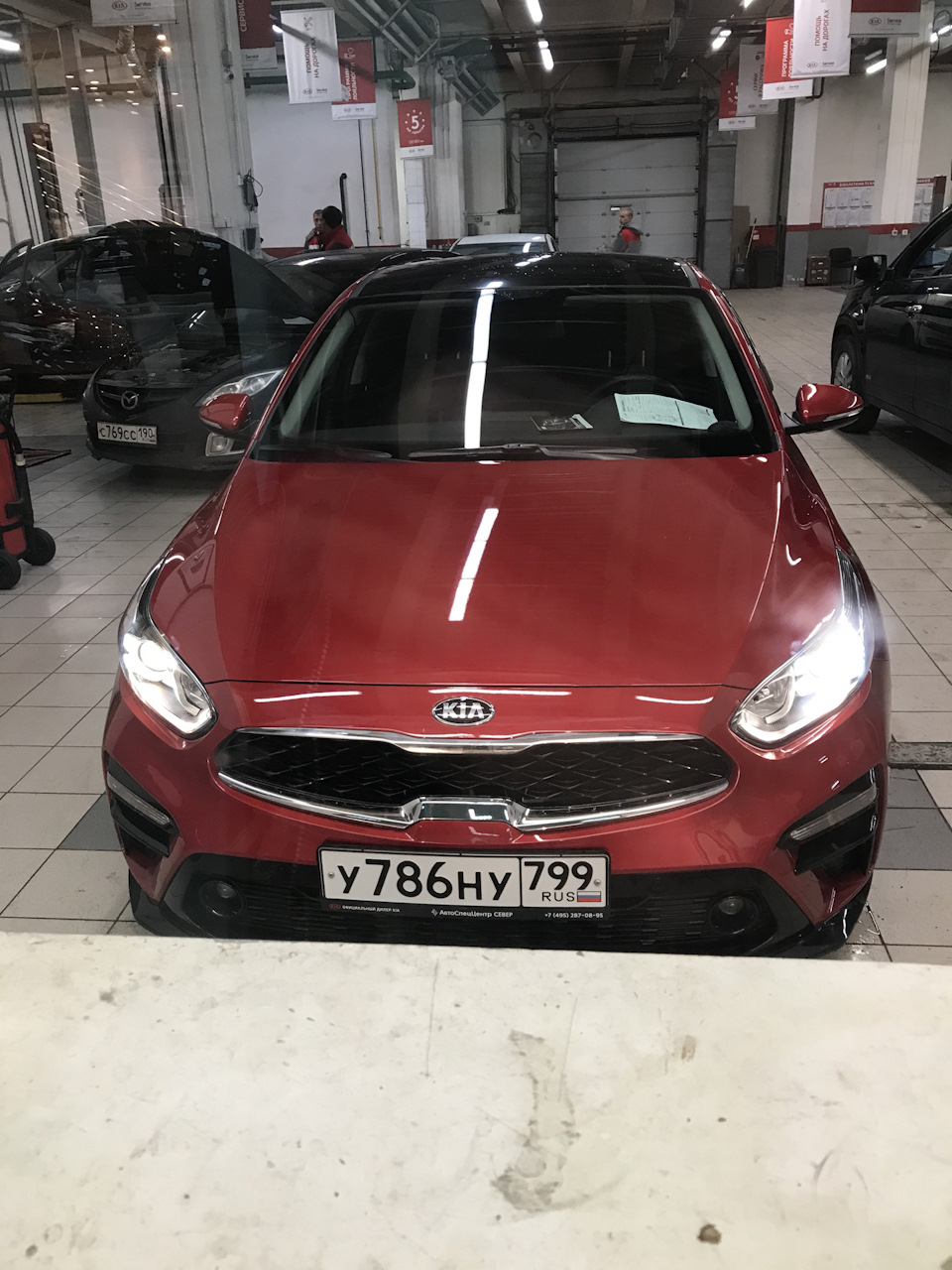 Про фару — KIA Cerato (4G), 2 л, 2018 года | визит на сервис | DRIVE2