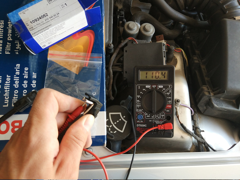 A2105450024 Переключатель автоматический уровня охл. MERCEDES ...