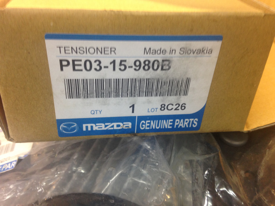 PE0315980B Ролик натяжной/обводной Mazda | Запчасти на DRIVE2