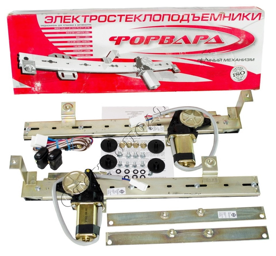 Электро стекло подъёмники Форвард. — Lada 4x4 3D, 1,7 л, 1999 года ...