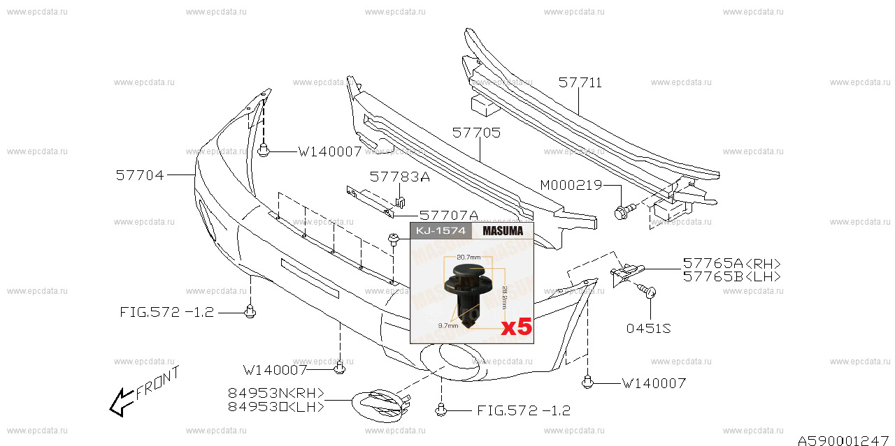Переделка колхозного крепления решетки и фар — Subaru Forester (SG), 2 ...