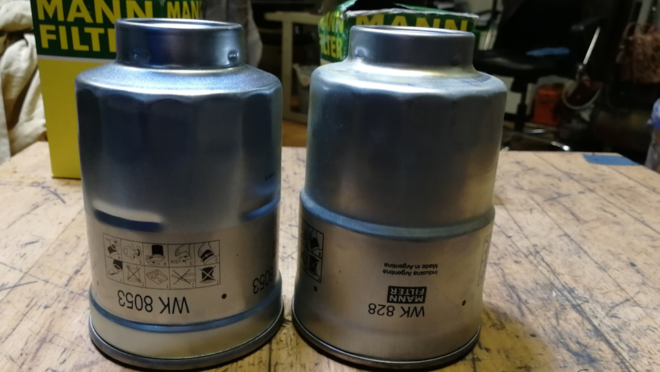 Топливный фильтр Mann — Mitsubishi L200 (4G), 2,4 л, 2008 года ...