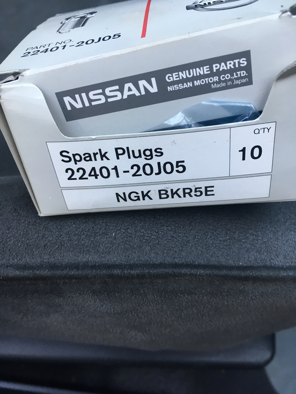 Заменил свечи — Nissan Sunny (N16), 1,6 л, 2003 года | своими руками ...