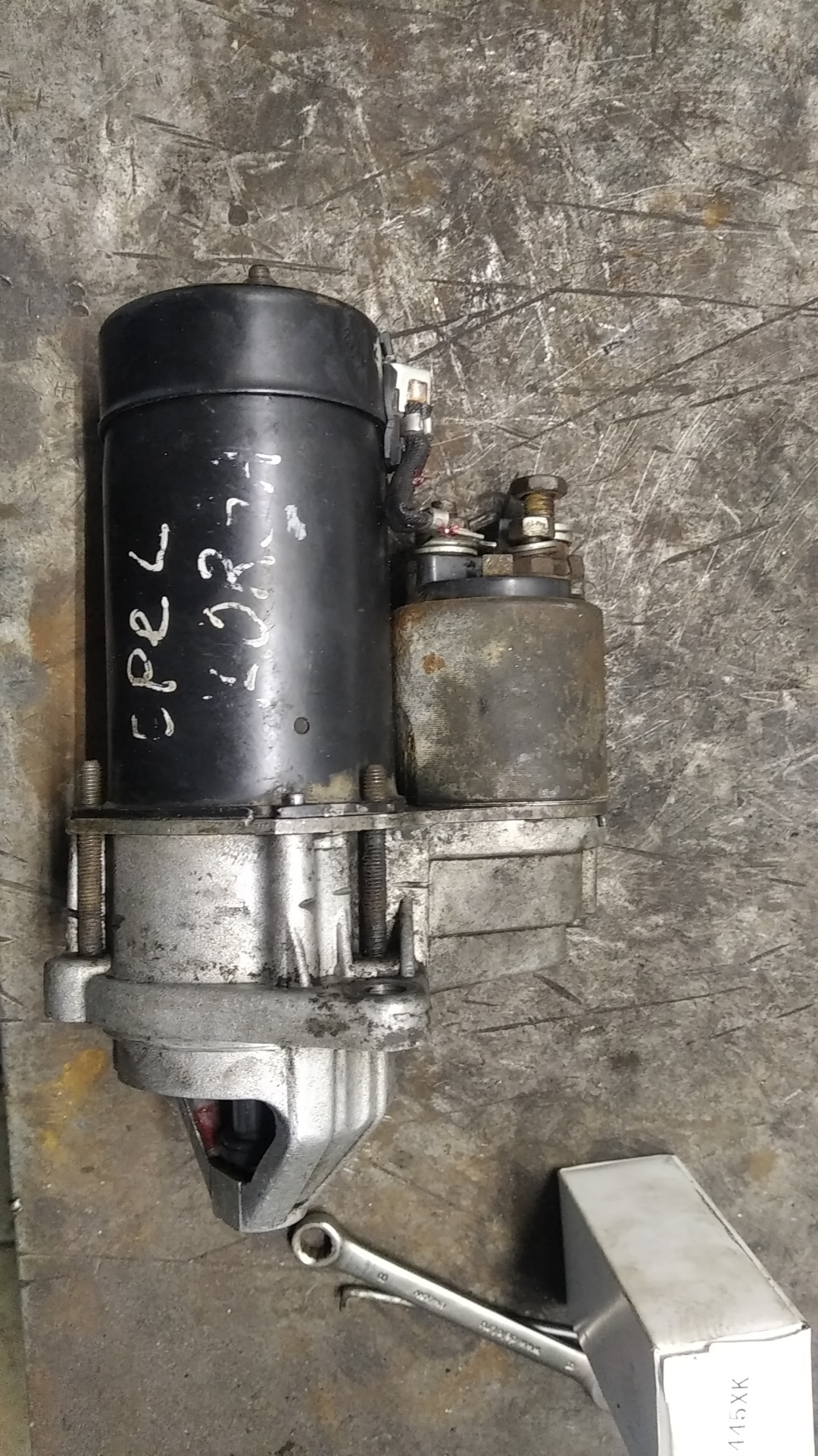 Щетки на стартер Opel Vita B X16XE — Opel Vita B, 1,6 л, 1997 года ...