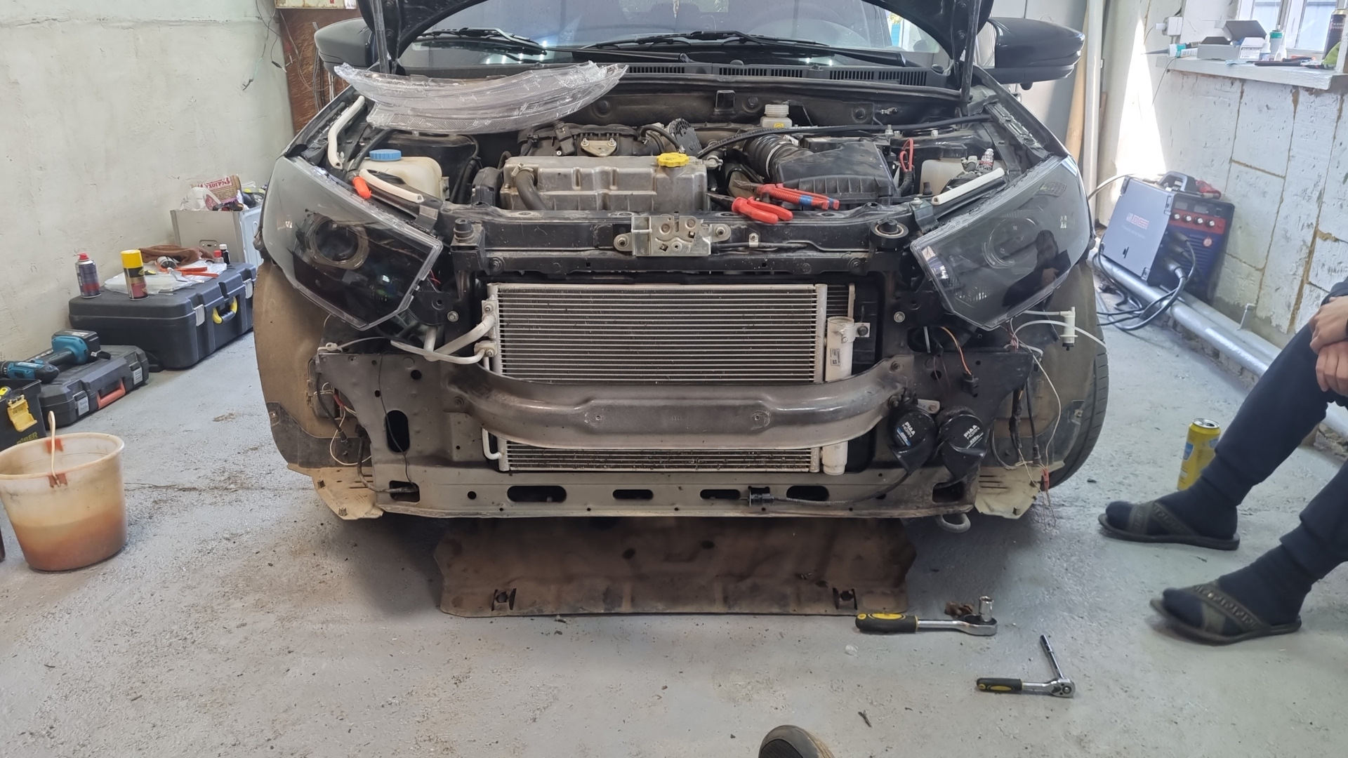 Установка bi led линз в фары — Lada Гранта Drive Active, 1,6 л, 2023 года | стайлинг | DRIVE2