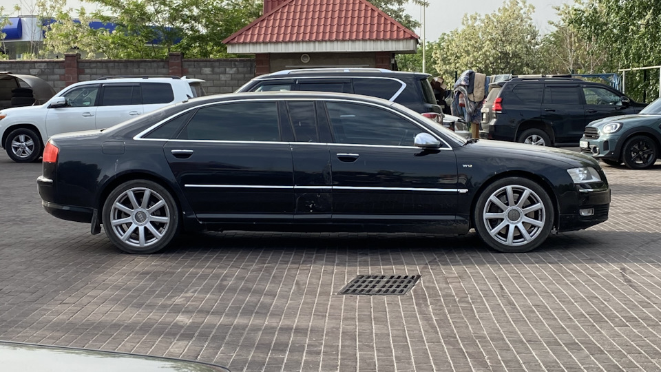 Audi A8 (D3) 6.0 бензиновый 2006 | Stretched на DRIVE2