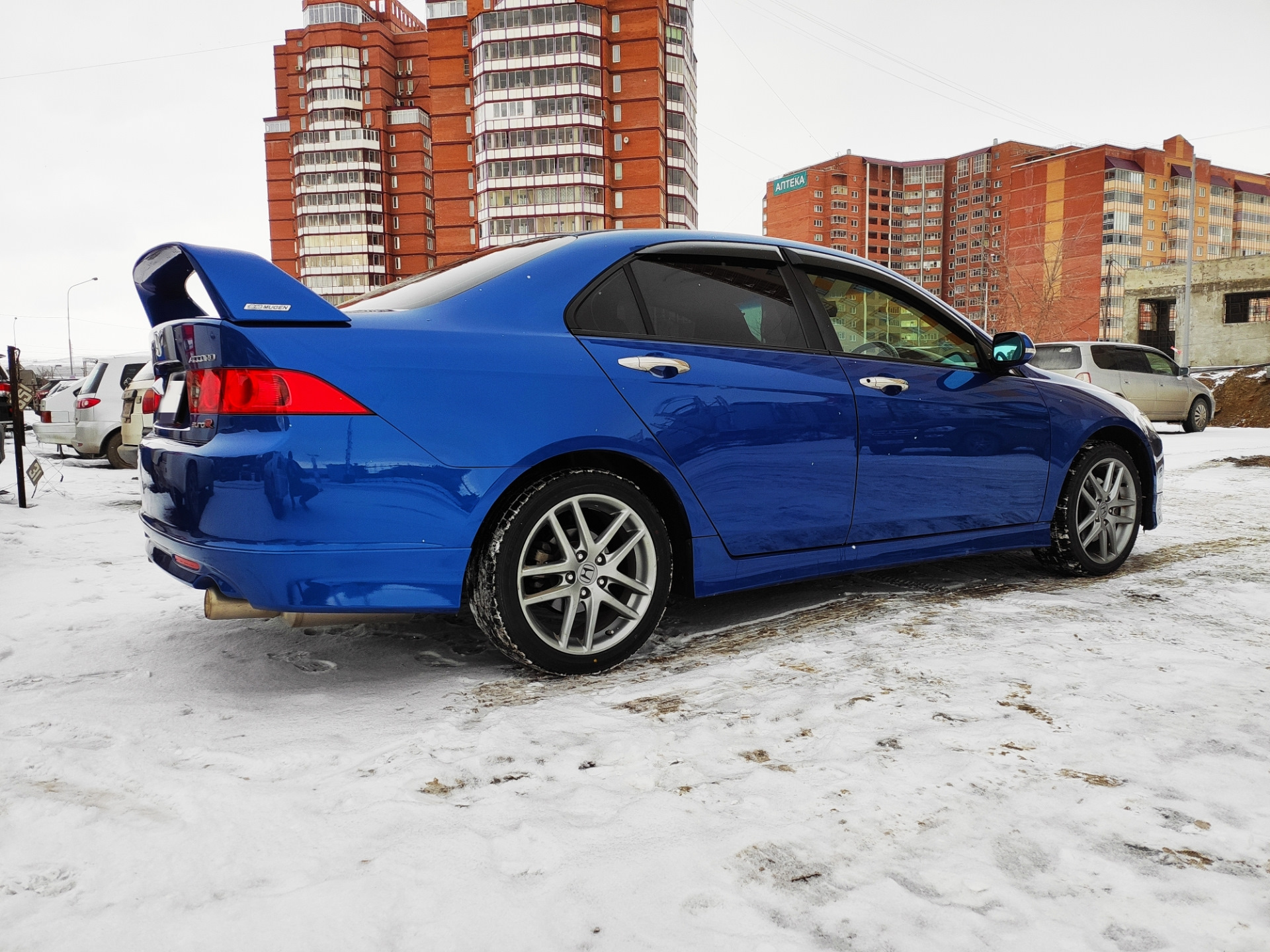 StarLine S96… С 23 февраля, синий! — Honda Accord Euro R (CL7), 2 л ...