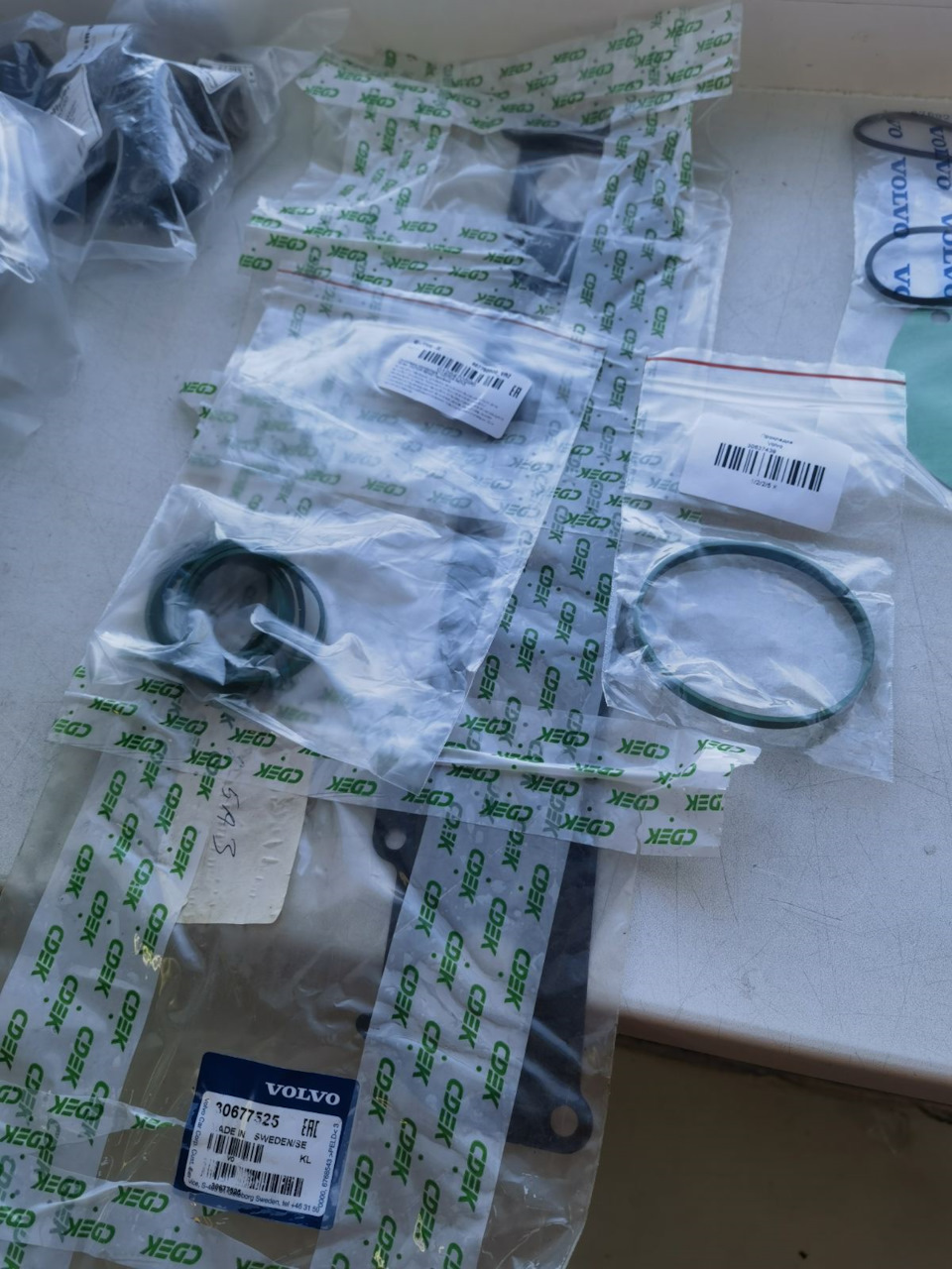 30677525 прокладка Volvo | Запчасти на DRIVE2