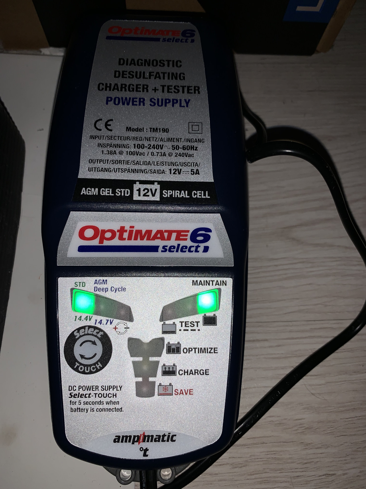 Замена аккумулятора + Зарядное устройство. — Mazda CX-5 (2G), 2 л, 2018 года | другое | DRIVE2